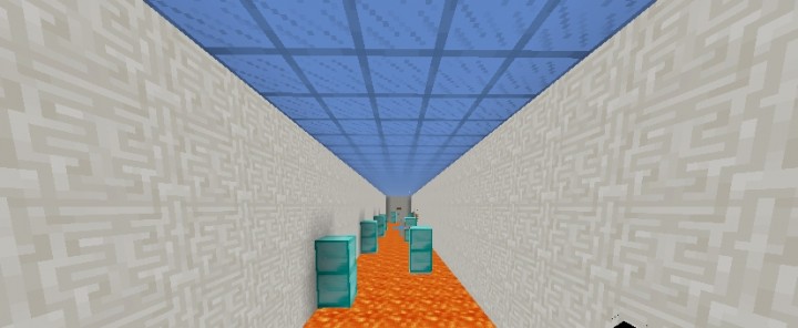Parkour run Minecraft Map