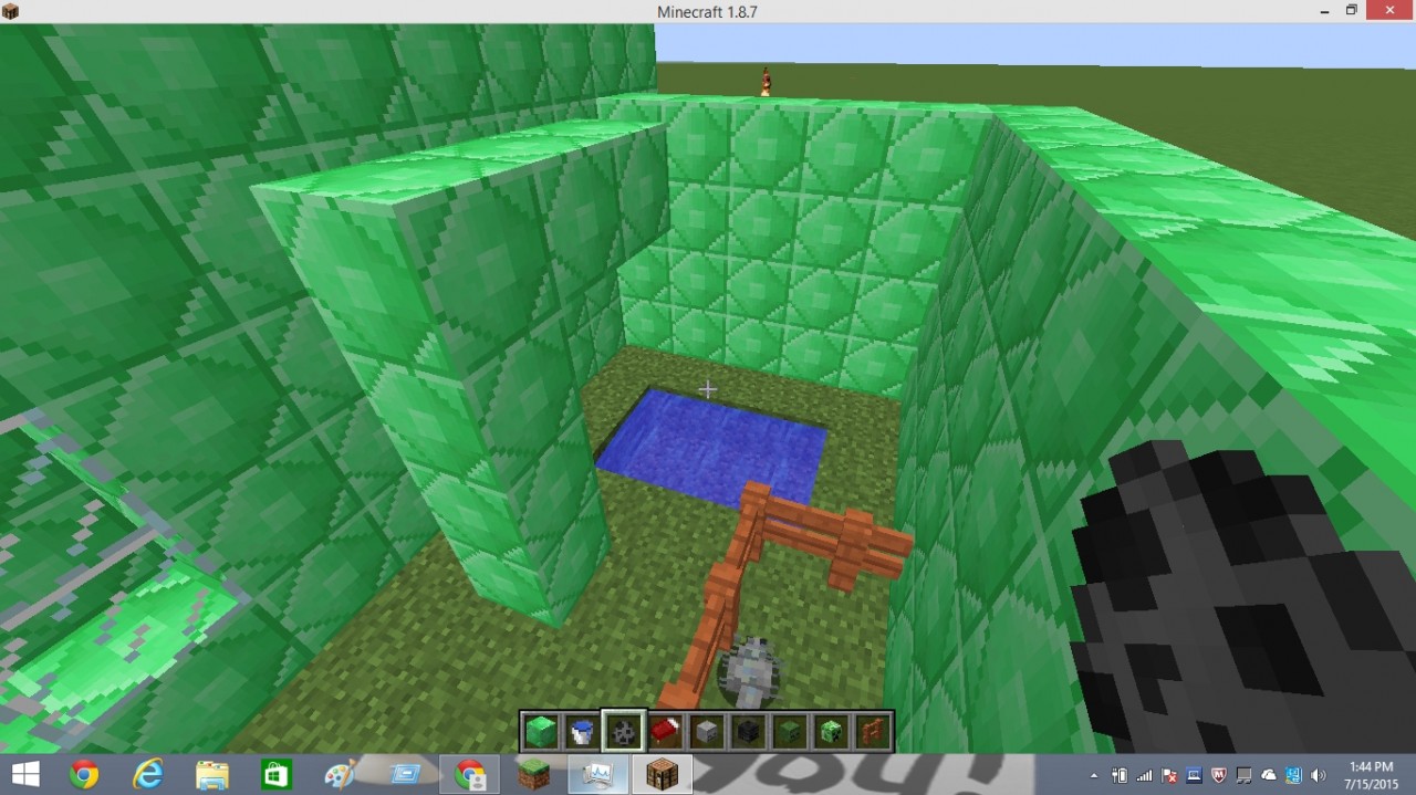 5 room emerald house. Minecraft Map