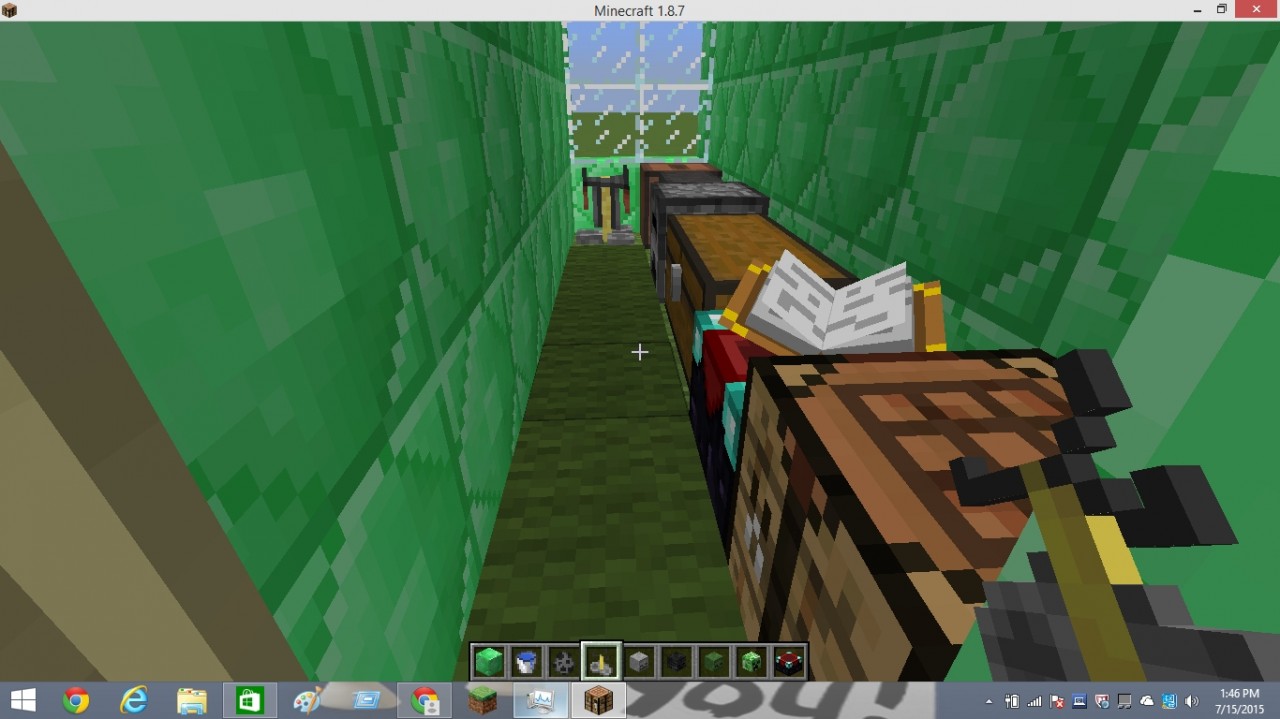 5 room emerald house. Minecraft Map