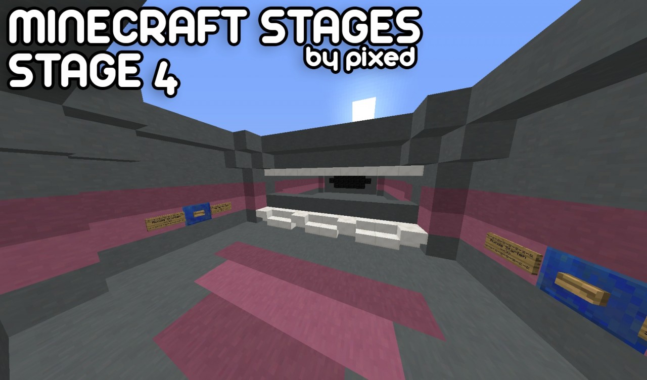 Minecraft Stages | Adventure Map! German + English! Minecraft Map