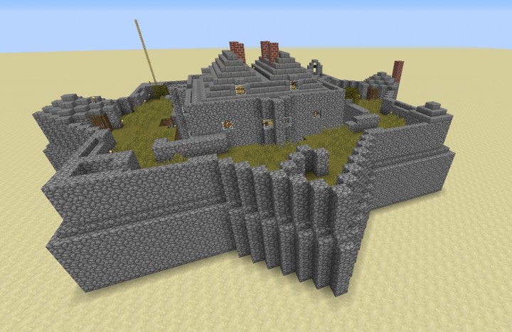 Star Castle, St. Marys, Scilly Islands Minecraft Map