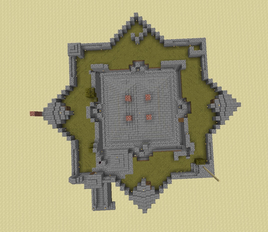 Star Castle, St. Marys, Scilly Islands Minecraft Map