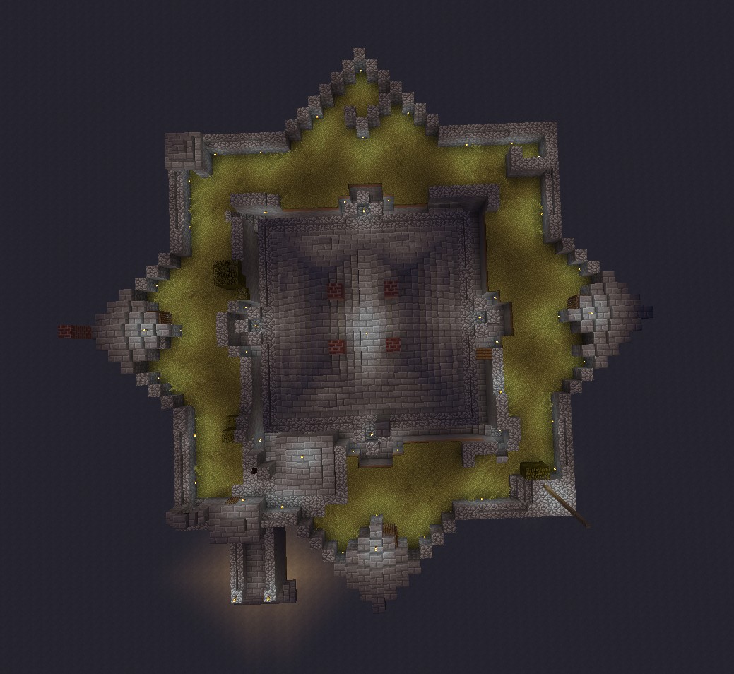 Star Castle, St. Marys, Scilly Islands Minecraft Map
