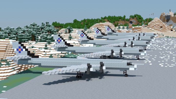 Tu-95 Bear Minecraft Map