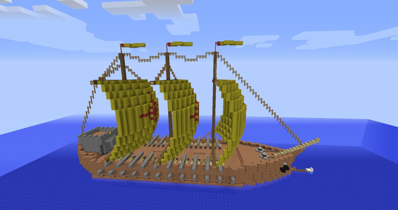Sailing Warship Minecraft Map