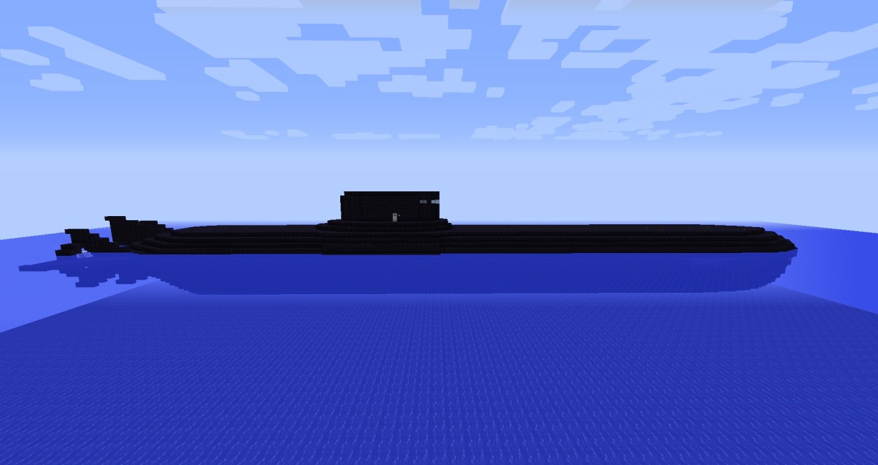 Nuclear Battle Submarine Minecraft Map