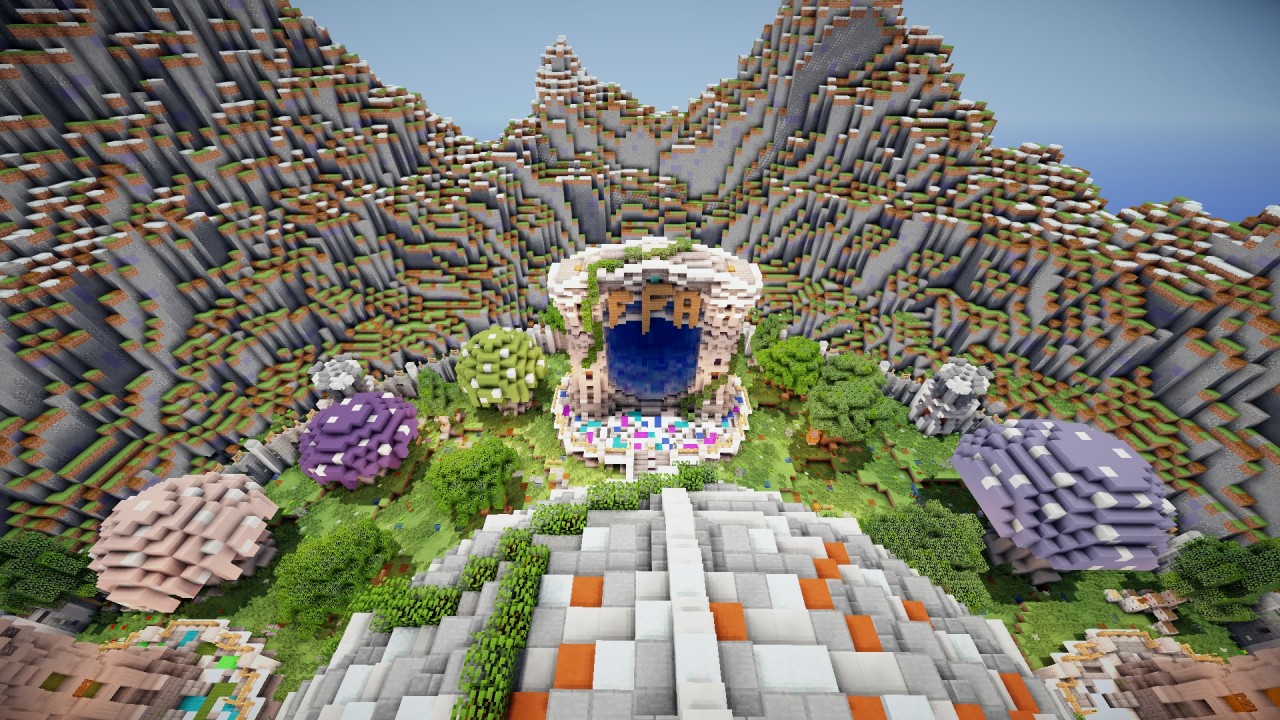 -Fantasy Hub- Minecraft Map