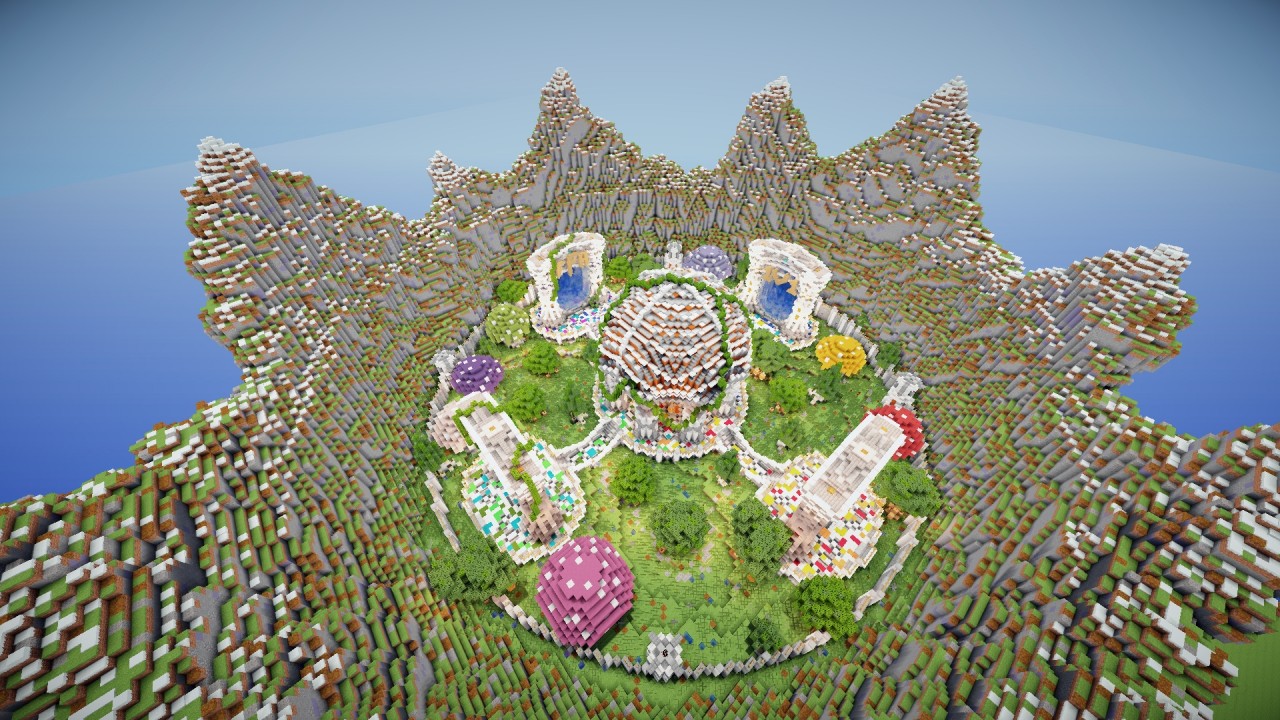 -Fantasy Hub- Minecraft Map