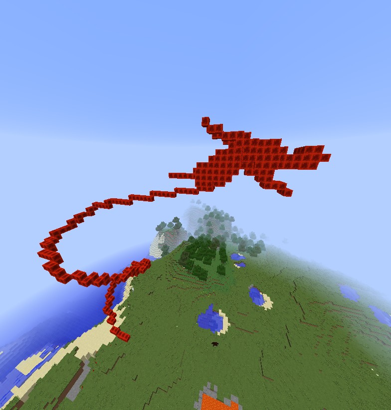 Red Dragon Minecraft Map