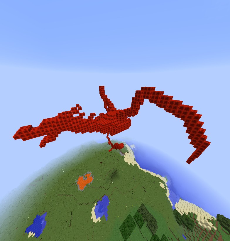 Red Dragon Minecraft Map