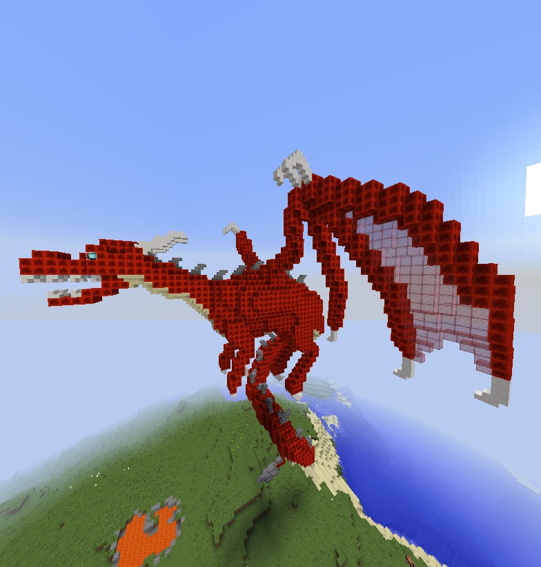 Red Dragon Minecraft Map