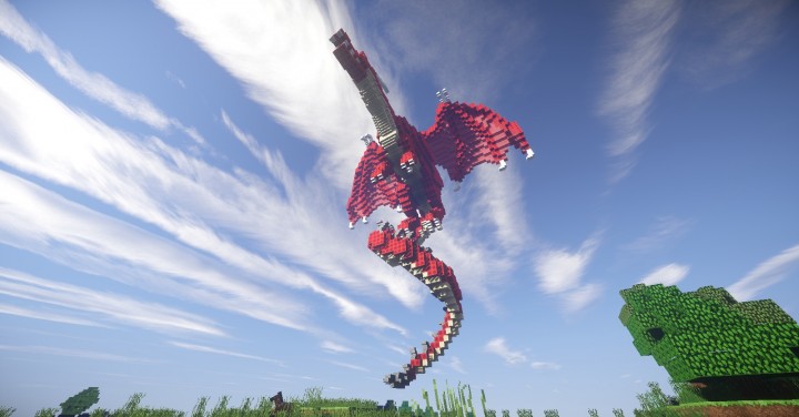 Red Dragon Minecraft Map