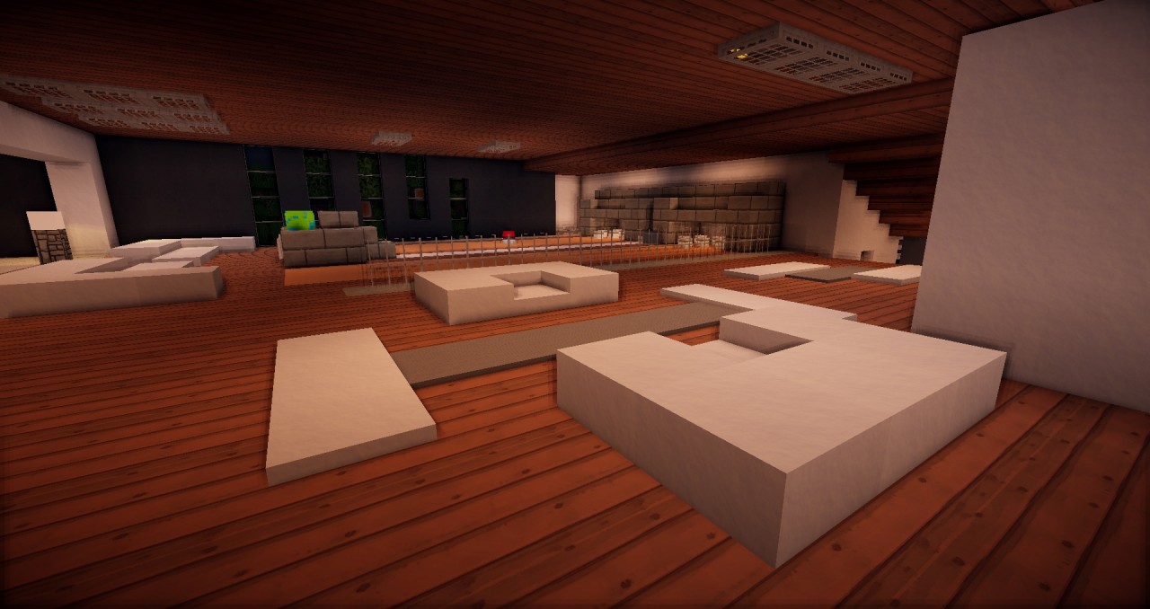 California Modern House Minecraft Map