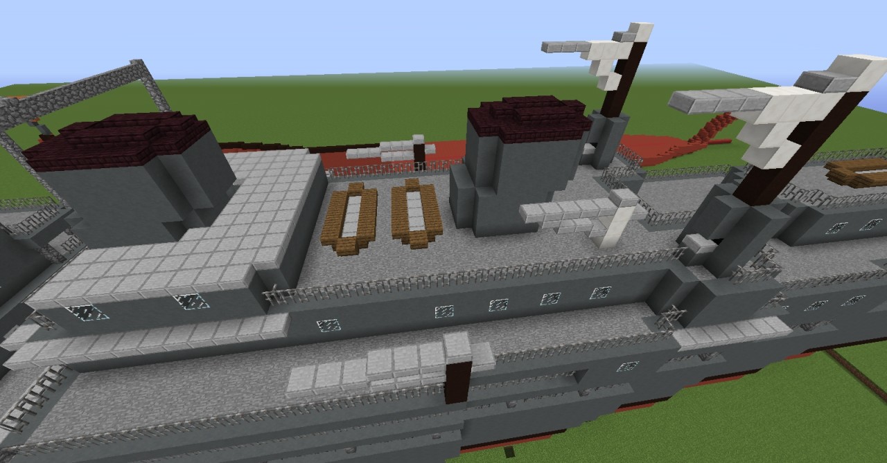 USS Proteus (AS-19) Minecraft Map