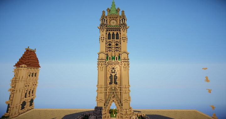 Canada's Parliament Minecraft Map