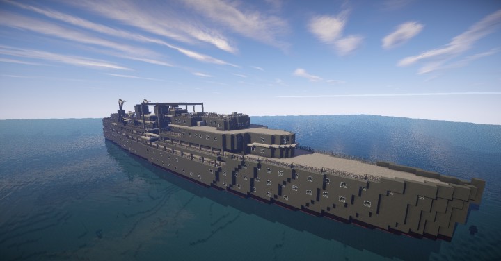 USS Proteus (AS-19) Minecraft Map