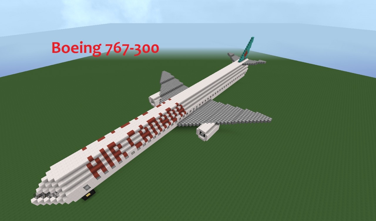 Boeing 767-300 (Air Canada) Minecraft Map