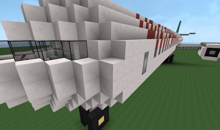 Boeing 767-300 (Air Canada) Minecraft Map