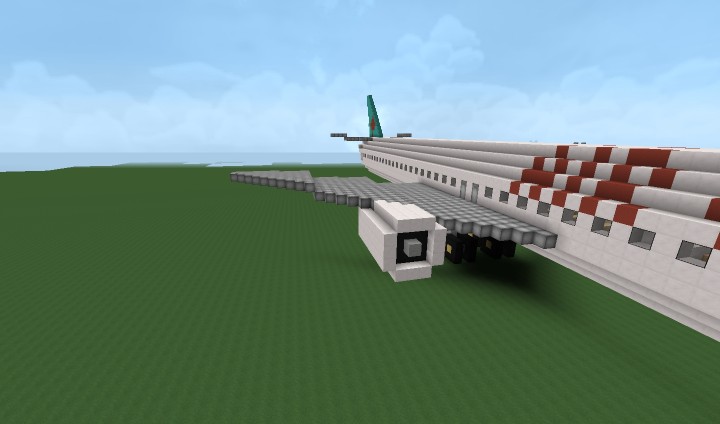 Boeing 767-300 (Air Canada) Minecraft Map