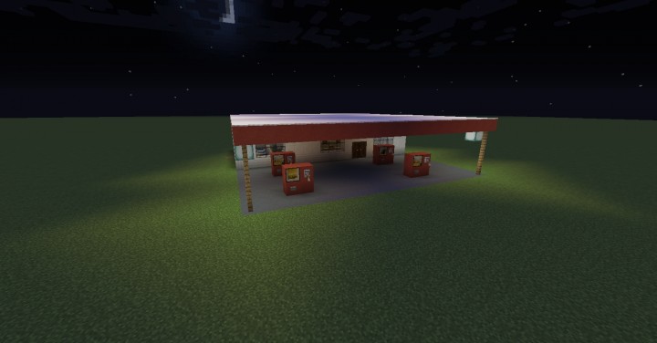 Gas Station Minecraft Map