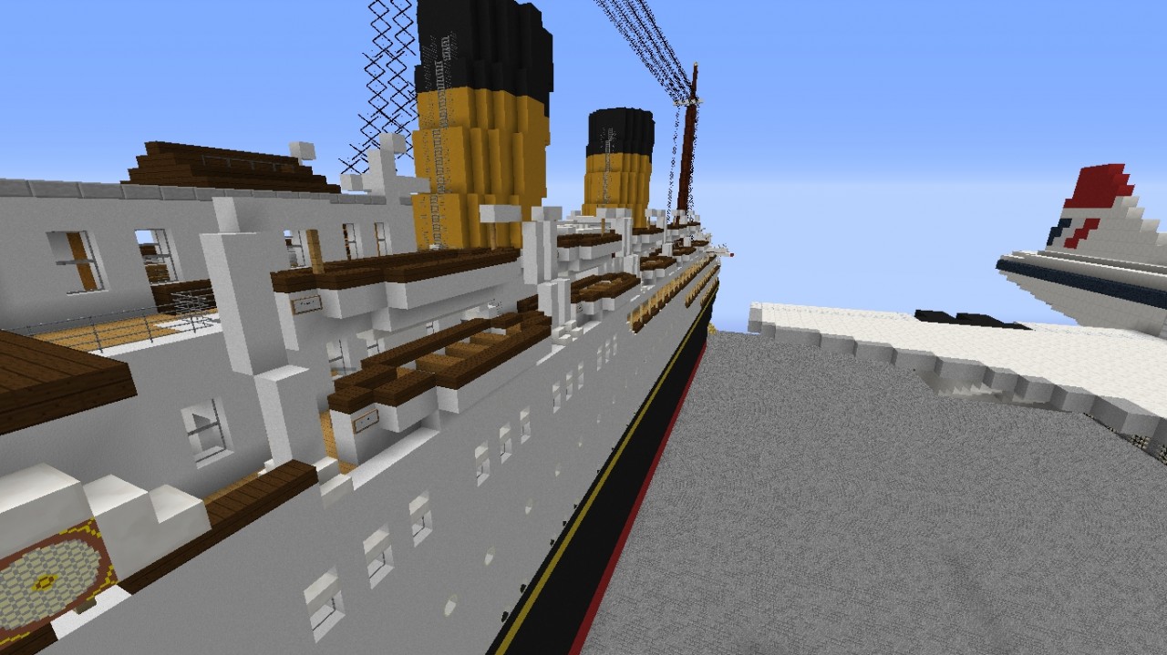 MV Georgic II Minecraft Map