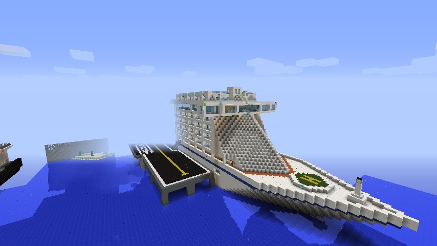 modern cruise ship Minecraft Map