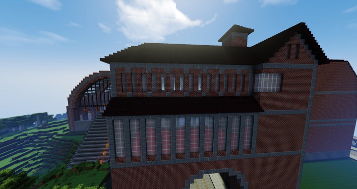 Bridge Old City Centre Building Minecraft Map