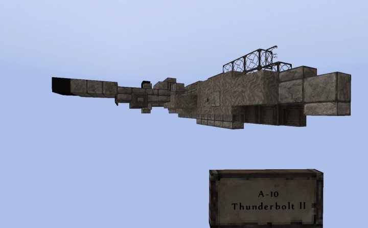 A-10 Thunderbolt ll Minecraft Map