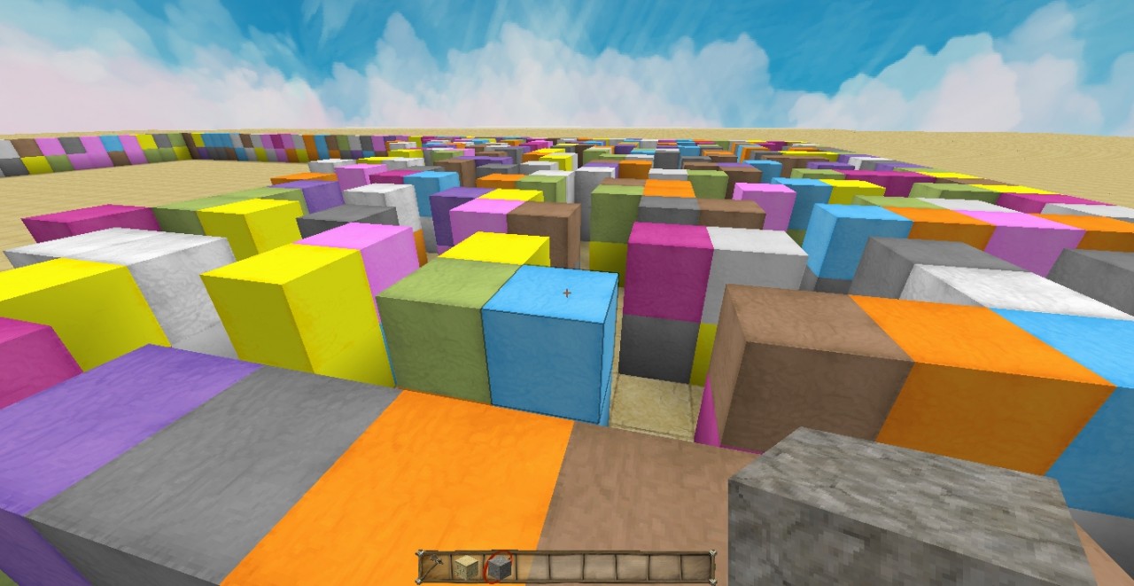 Colorful Maze [1.8] Minecraft Map