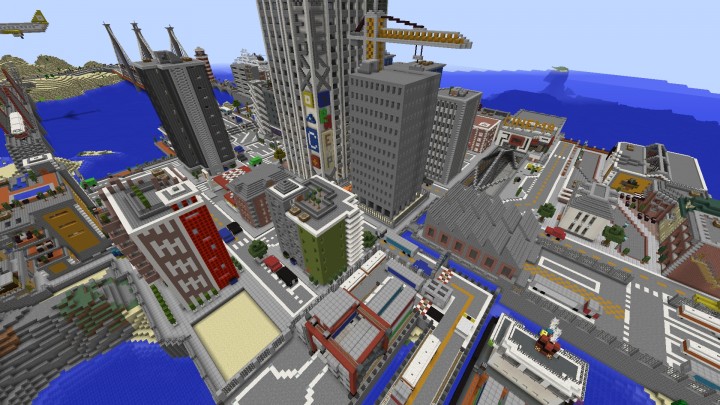 Modern Desert City Minecraft Project