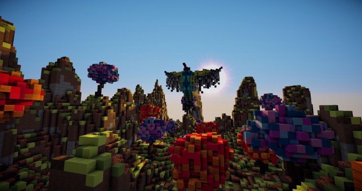 Humming Bird Sanctuary Minecraft Map