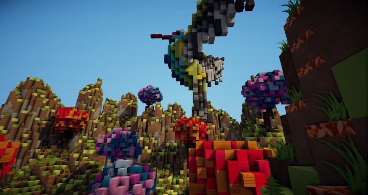 Humming Bird Sanctuary Minecraft Map