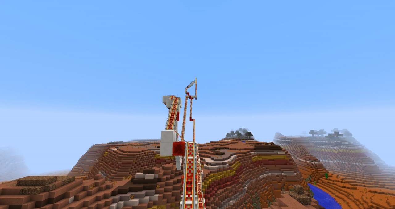 Roller Coaster the best Minecraft Project