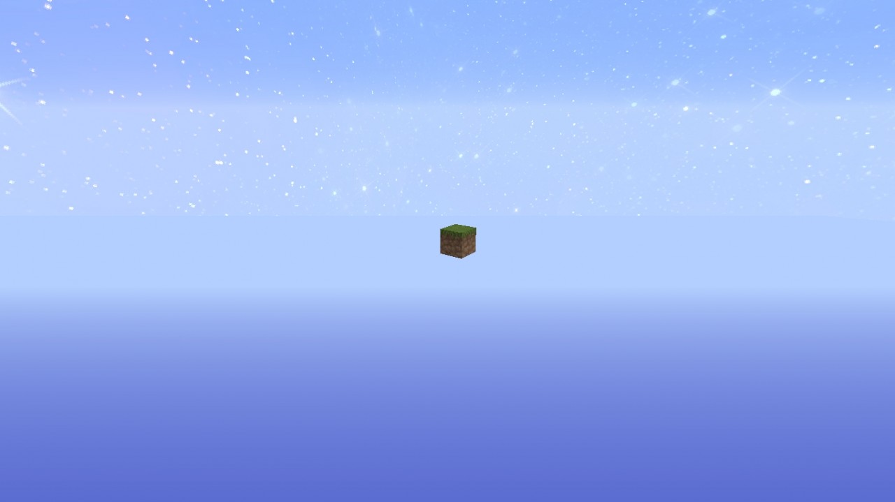 Grass Block Survival Minecraft Map