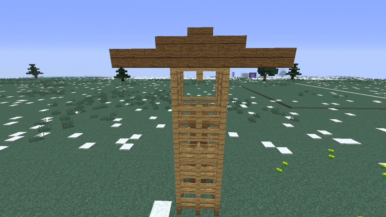 Sniper Tower Minecraft Map