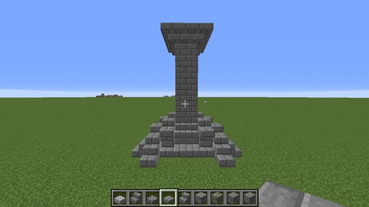 An elaborate Pillar Minecraft Map