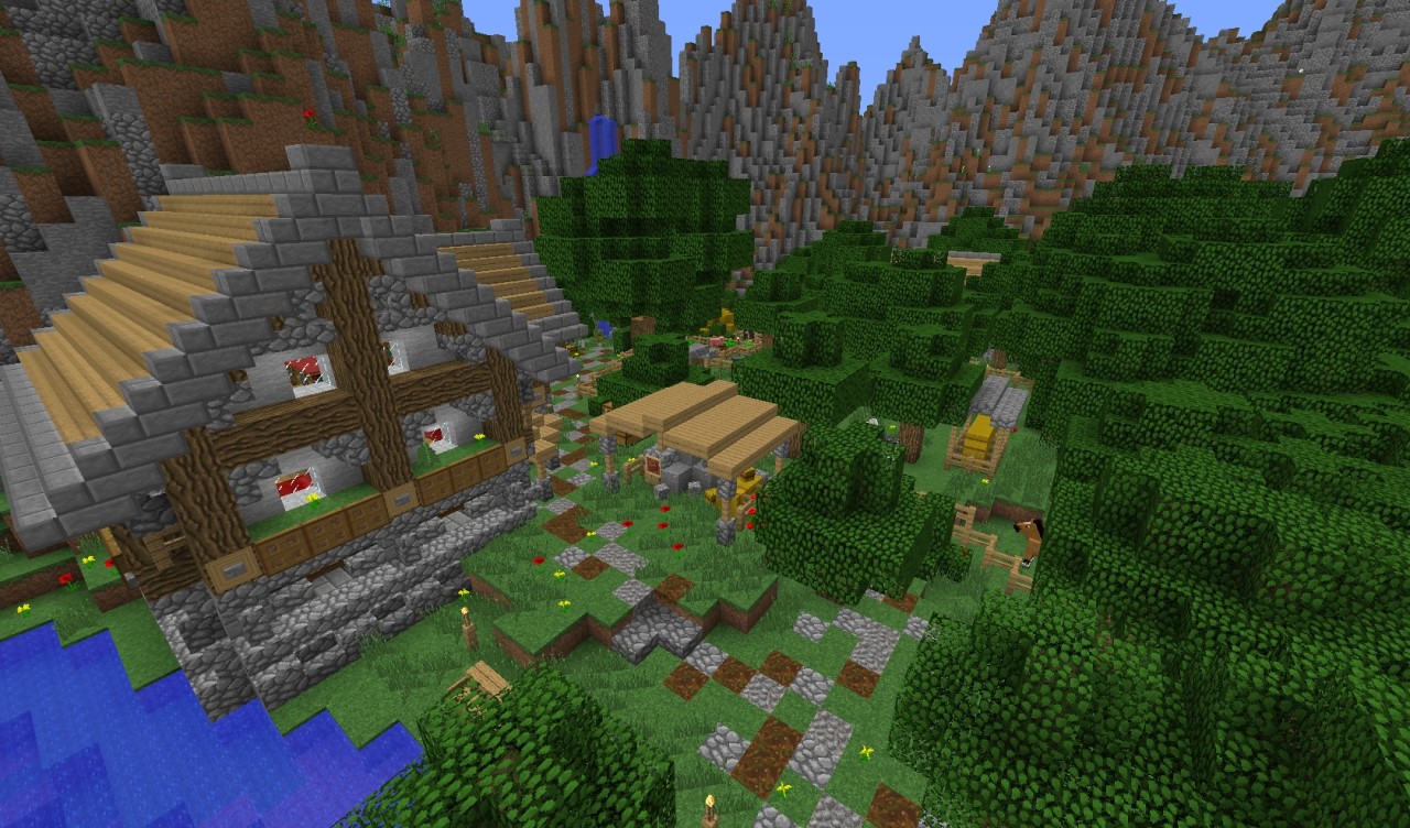 Valley city Minecraft Map