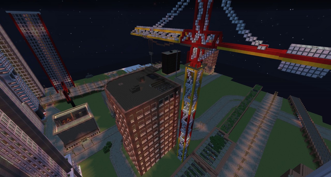 Apartment Complex Minecraft Map