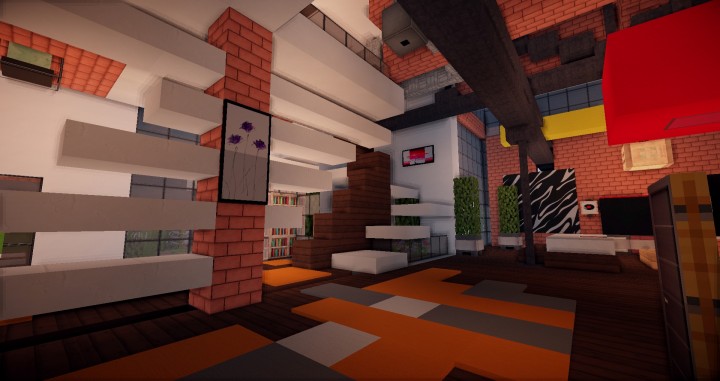 Industrial loft Minecraft Map