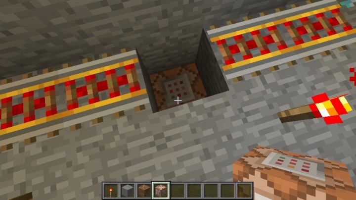 THE BEST MINECART-MINING TRAP Minecraft Map