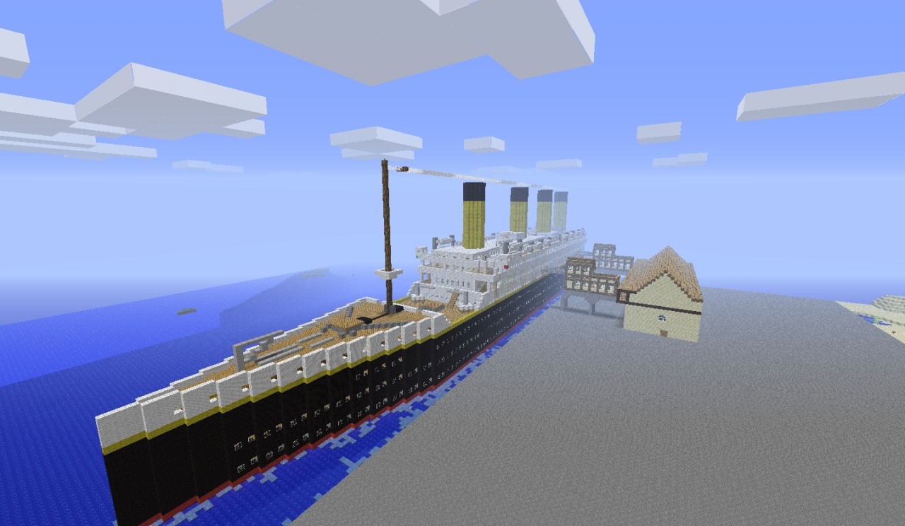 Rms titanic (unfinished Minecraft Map