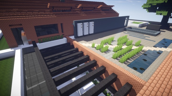 Modern Industrial House / Maison moderne industriel Minecraft Map