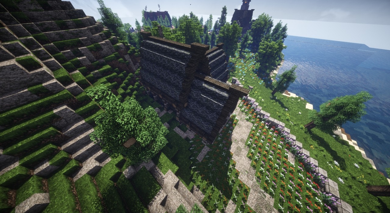 Hlafton - Barons Home [SCHEMATIC] Minecraft Map