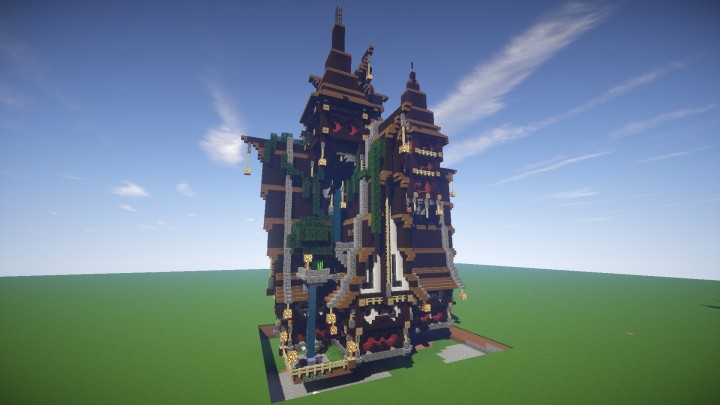Epic SteamPunk Mansion Minecraft Map