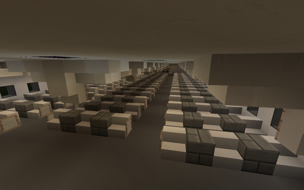 Boeing 797-200 Minecraft Map