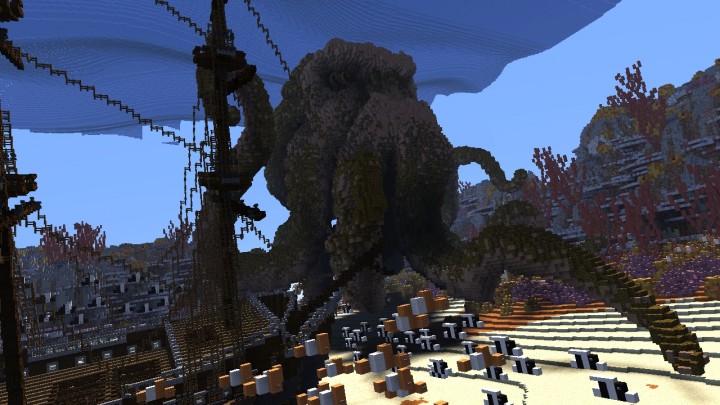 The Kraken's Lair Minecraft Map