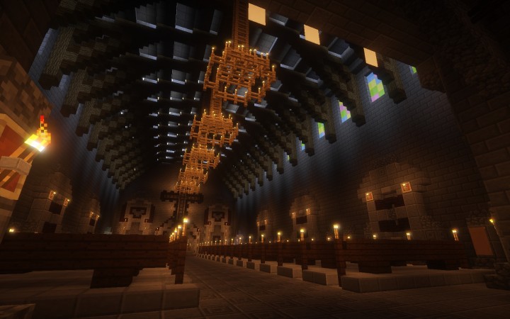 The Gothic Cathedral [Download] [Schematic] Minecraft Map