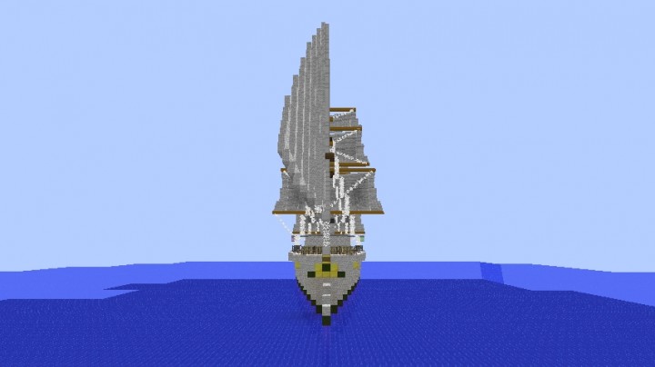 Sail Cruiser Green Albatros Minecraft Map