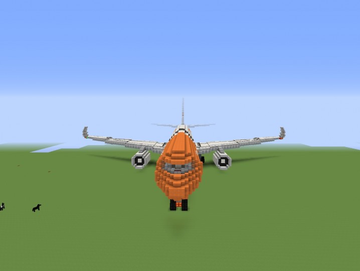 Boeing 737-800 TNT Airways (Cargo) Minecraft Map