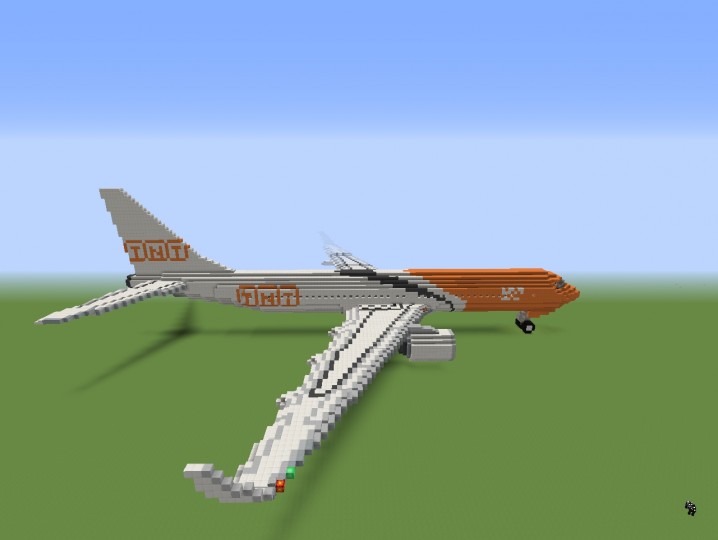 Boeing 737-800 TNT Airways (Cargo) Minecraft Map